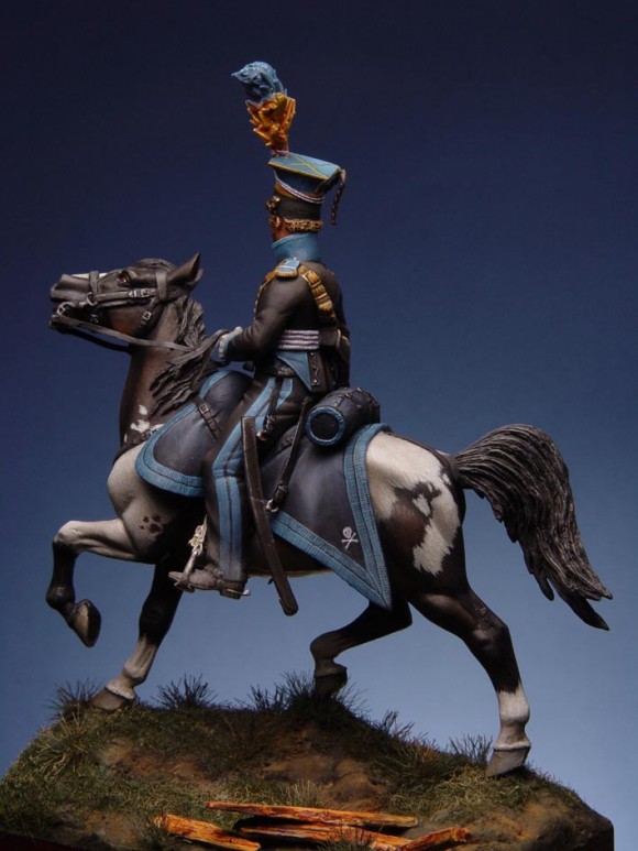 Ufficiale ulani di Brunswick, 1815 - Davide Chiarabella - Military ...