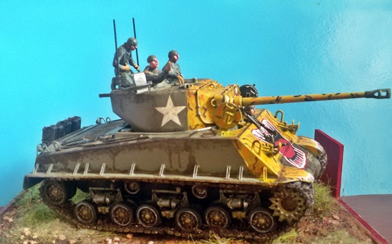 Sherman M4A3E8 - Tiger Face - Giampaolo Bianchi